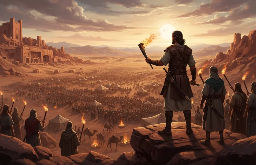 Gideon: Judge of Israel and Warrior Against the Midianites